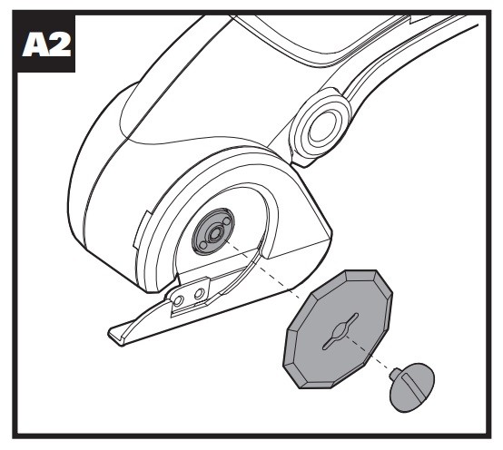 Cannot remove the blade | (WX081L) 4V ZIPSNIP CORDLESS ELECTRIC SCISSORS Cannot remove the blade | (WX081L) 4V ZIPSNIP CORDLESS ELECTRIC SCISSORS