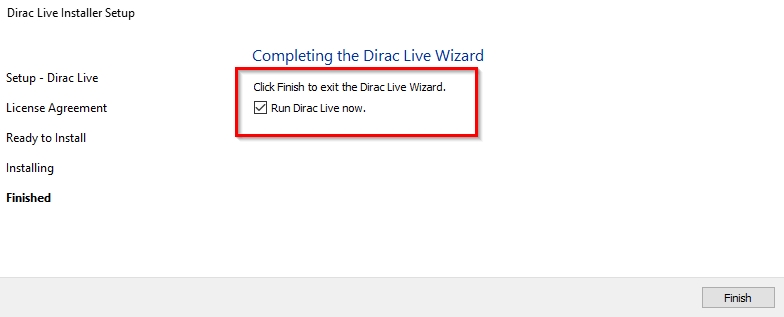 Dirac Live Quick Start Guide | Dirac Live