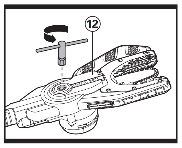 Chain is loose | (WG307) JAWSAW 5 AMP ELECTRIC CHAINSAW