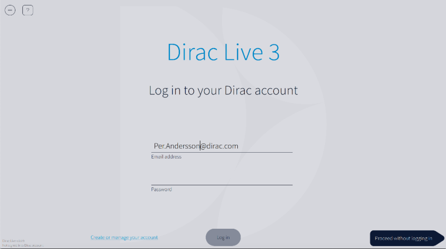 Dirac Live 用户手册 | Dirac Live